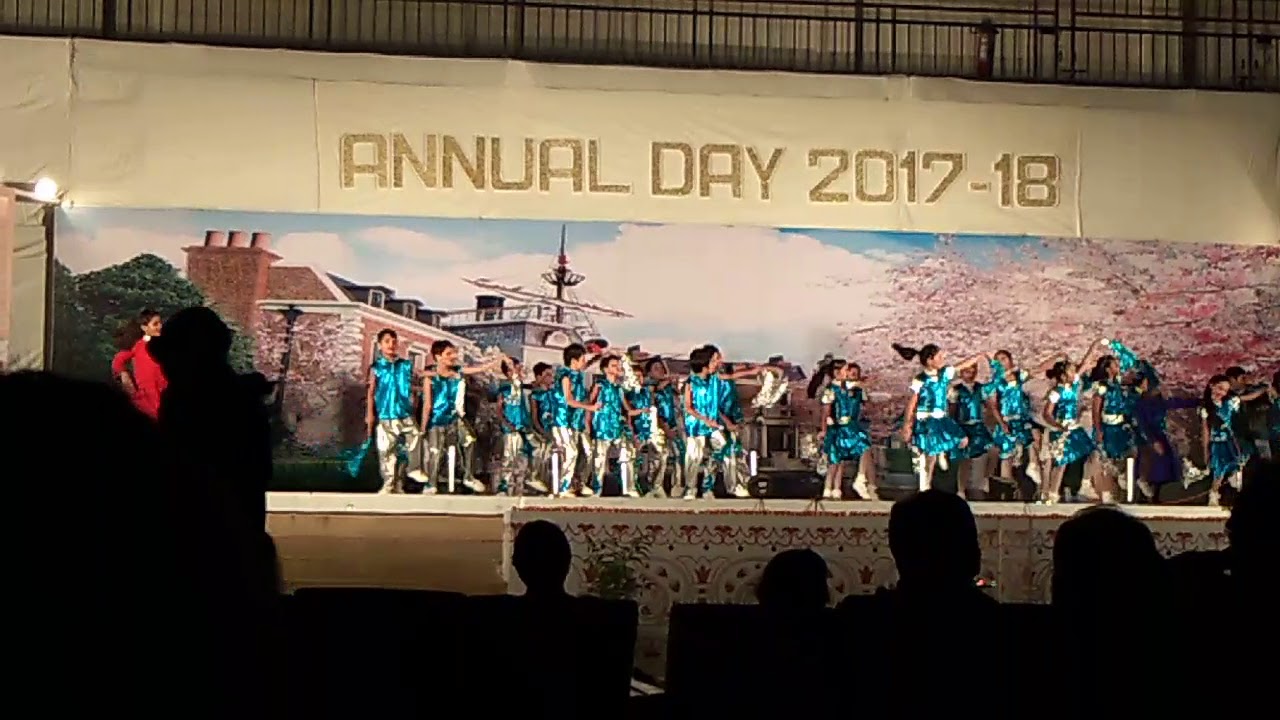 Rishit Patel annual day dance at KDAV SCHOOL - YouTube