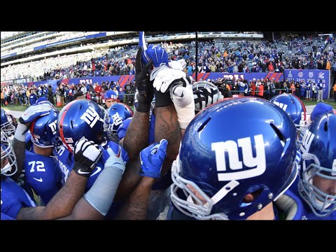NY Giants Lit Inside Locker Room - YouTube