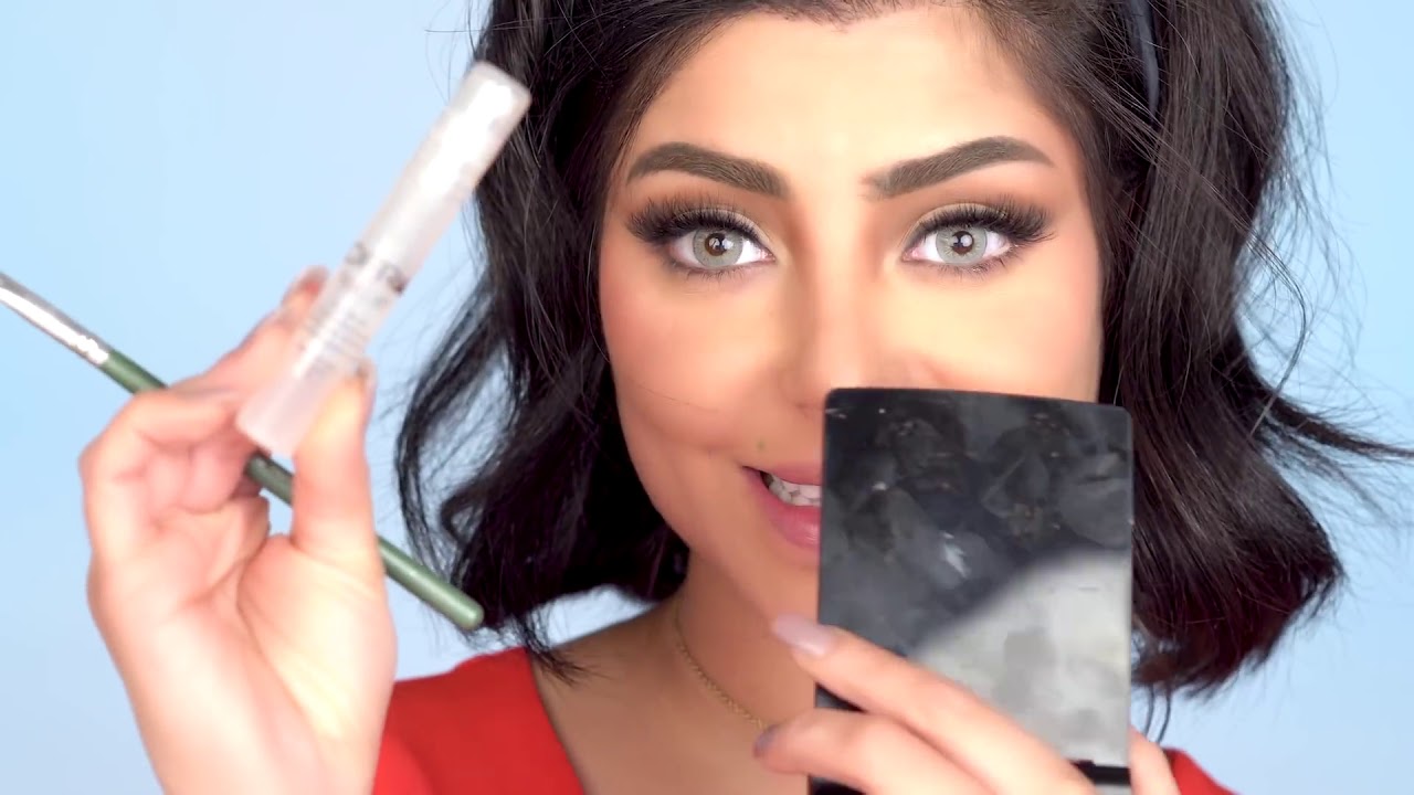 لوووك تكبير العين - Bigeyes look by Ghadeer Sultan - YouTube