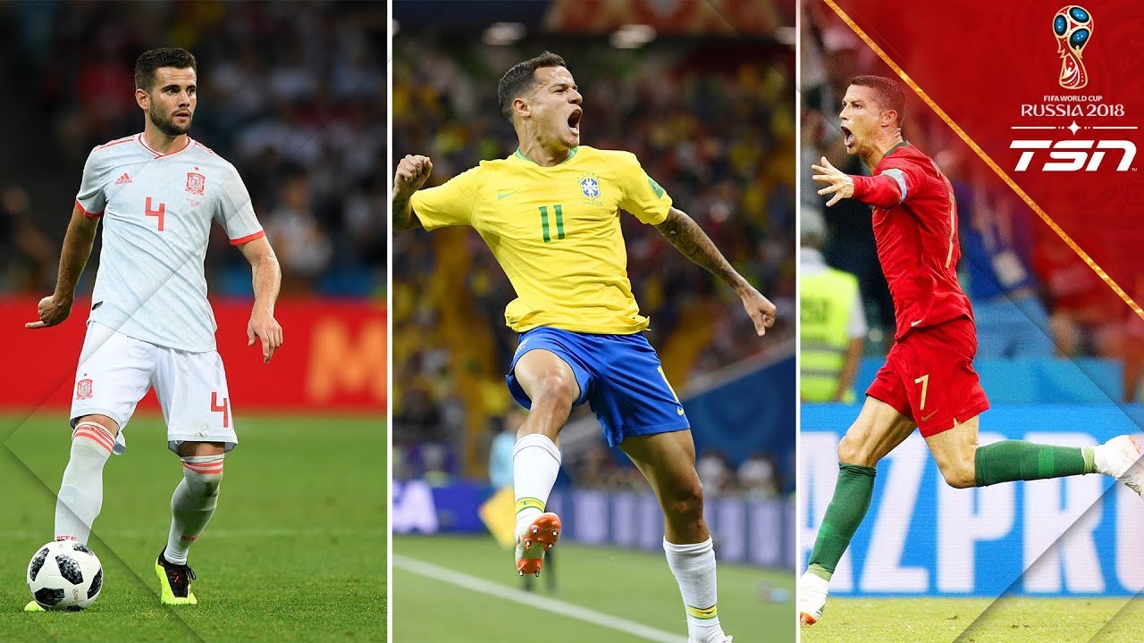 The TOP 10 plays from the World Cup so far - YouTube