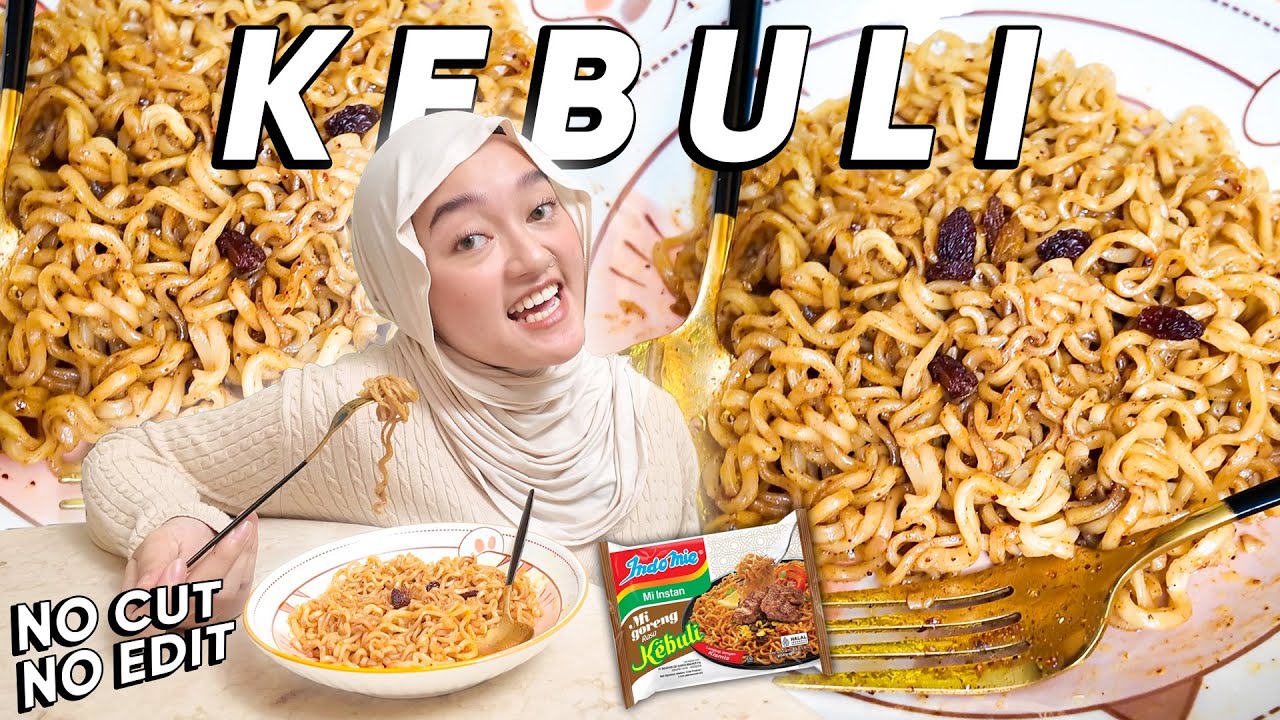 REVIEW INDOMIE KEBULI !! LENGKAP BANGET SAMPE ADA KISMISNYA !! NO CUT ...