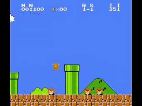 Super Mario Bros (NES) bugs - YouTube