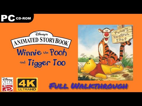 Disney's Animated Storybook: Winnie the Pooh and Tigger Too [PC] Full Walkthrough - 4K60ᶠᵖˢ UHD