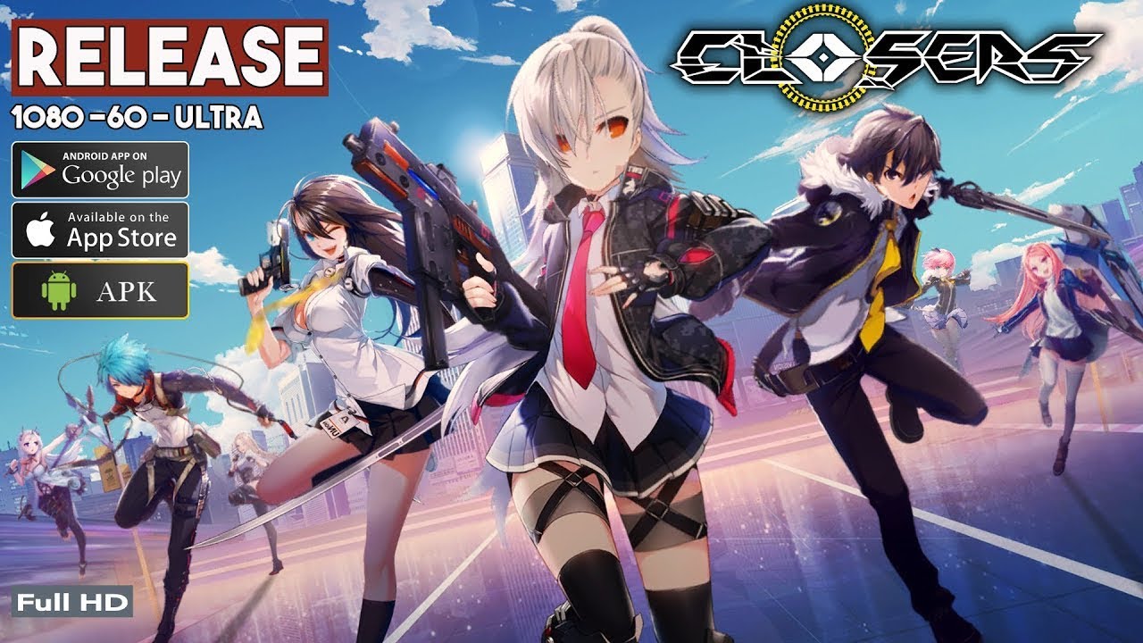 CLOSERS(NADDIC GAMES)ANIME ACTION GAME|CHINESE RELEASE|IOS,ANDROID ...