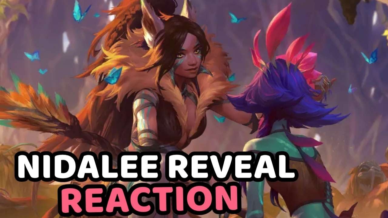 NIDALEE REACTION | Legends of Runeterra Champion Reveal - YouTube