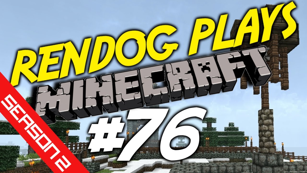 [S2E76] Let's Play Minecraft - Caution: Road Works Ahead! - YouTube