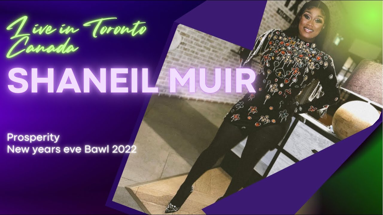 Shaneil Muir live performance #prosperity #2022 new year’s eve bawl ...