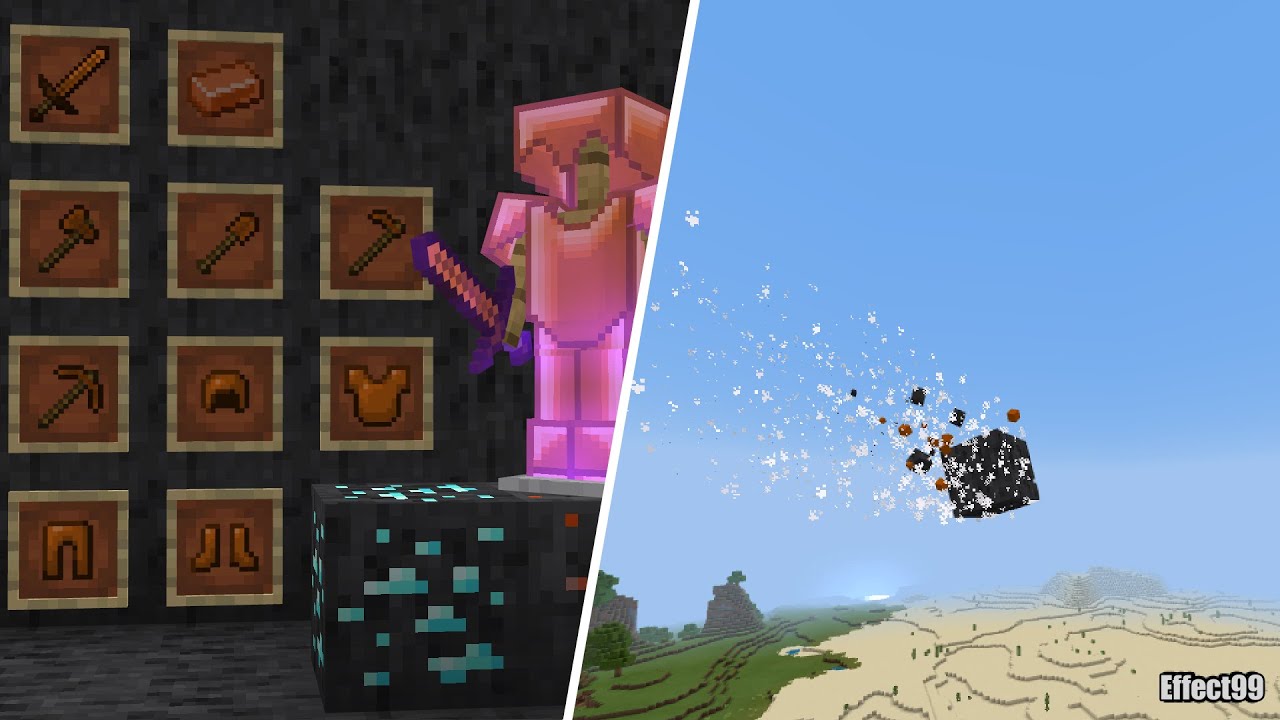 Meteorite Add-On | Minecraft PE Bedrock 1.16.100 - YouTube