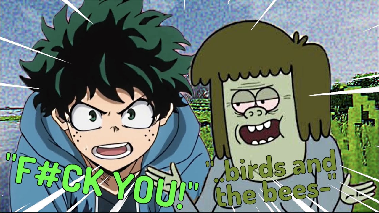 🤩 DEKU and MUSCLE MAN Go *WILD* On Minecraft (feat. Mickey Mouse) 😂 ...