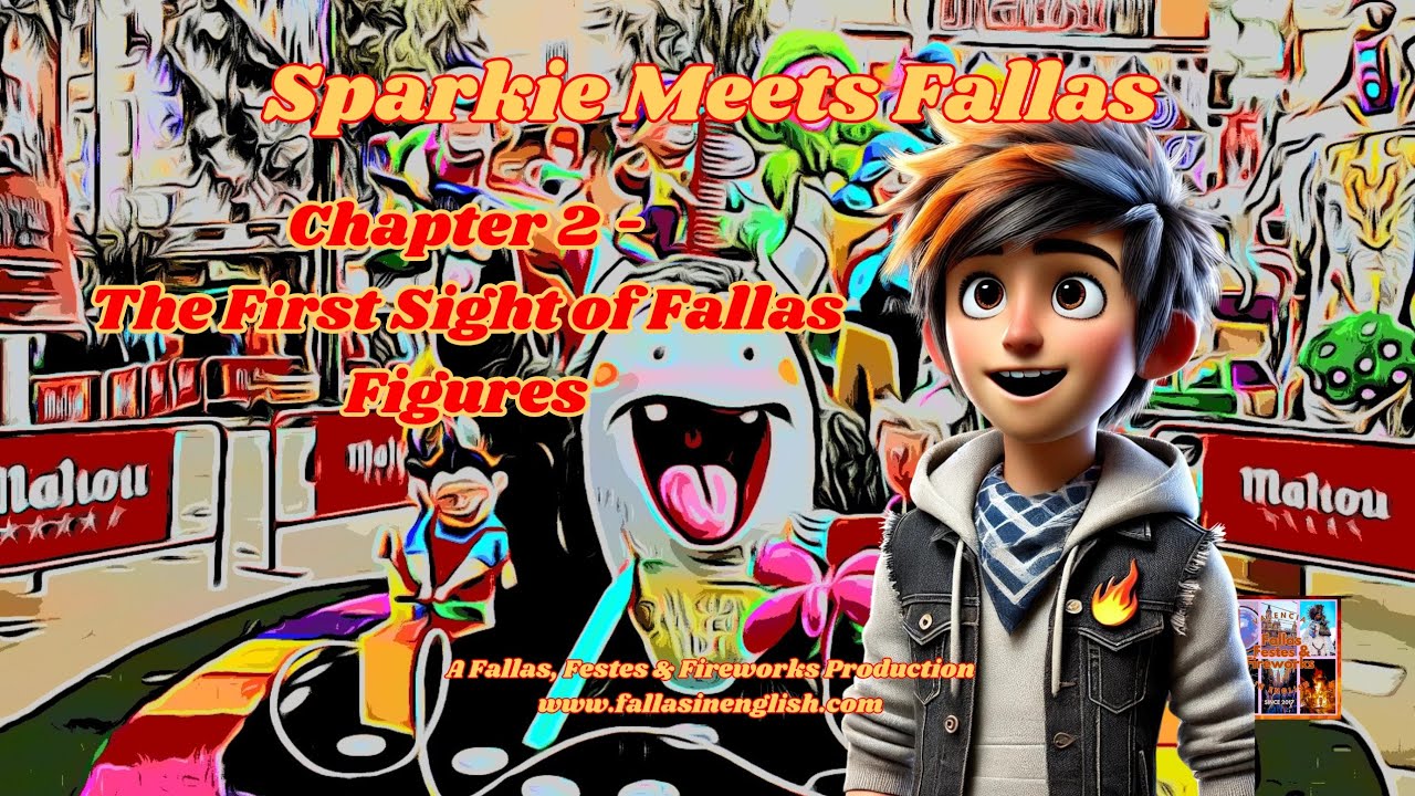 Sparkie Meets Fallas - Chapter 2 - Sparkie Sees the Fallas Monuments ...
