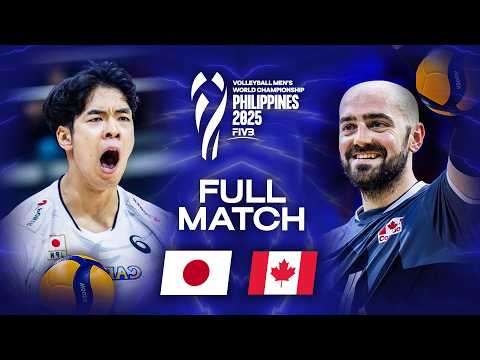 Japan 🇯🇵 vs. Canada 🇨🇦 - Men's World Championship 2025 | Full Match