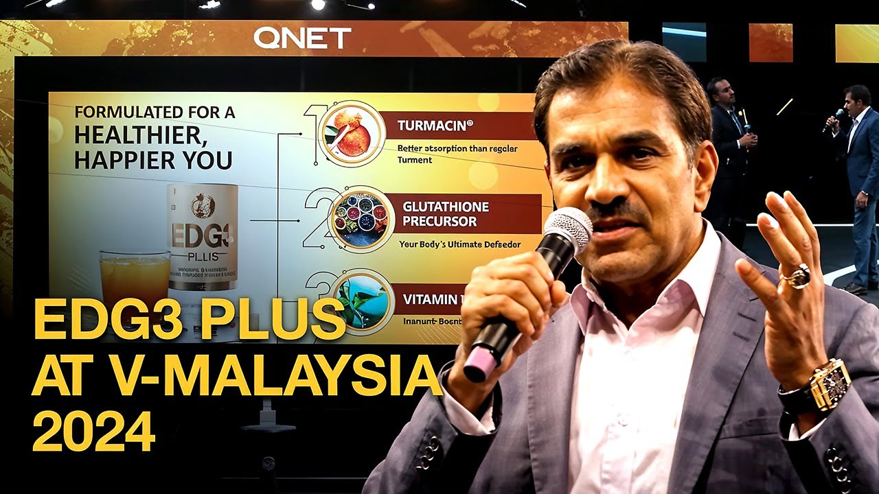 QNET at V-Convention | EDG3 Plus at V-Malaysia 2024 - YouTube