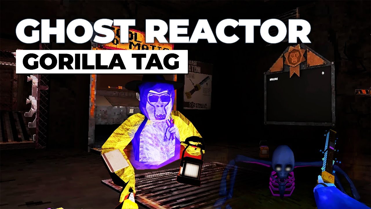 Gorilla Tag : GHOST REACTOR est INCROYABLE… La MAP la plus flippante ...