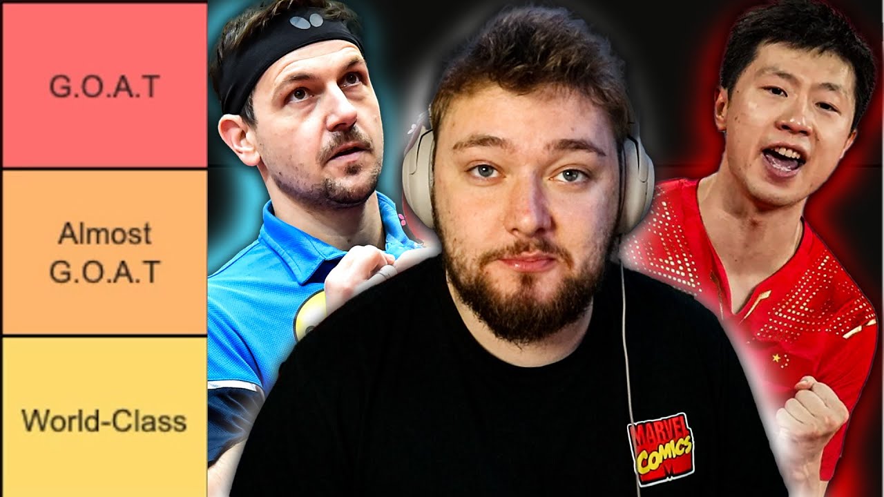 I RANKED EVERY TABLE TENNIS LEGEND (GOAT TIER LIST) - YouTube