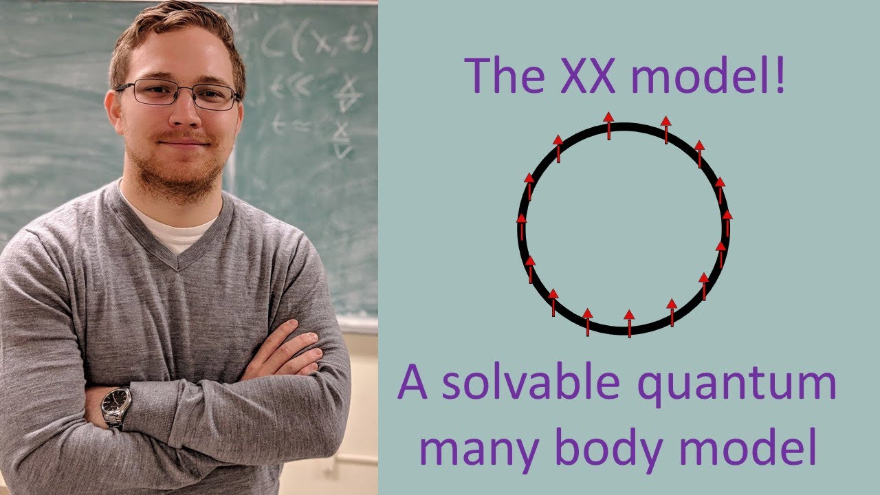 An easily solved quantum many body model! (XX model) - YouTube