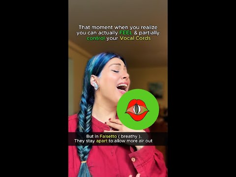 That moment you realize you can FEEL & CONTROL your Vocal Cords – Demonstration of Low, High & False