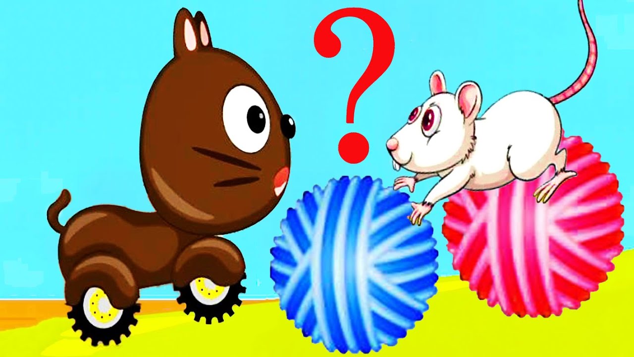 Kids Car racing game Beepzz Cats #8 🐱Sweet Cat Driving!Nice Car Games!🚙 ...