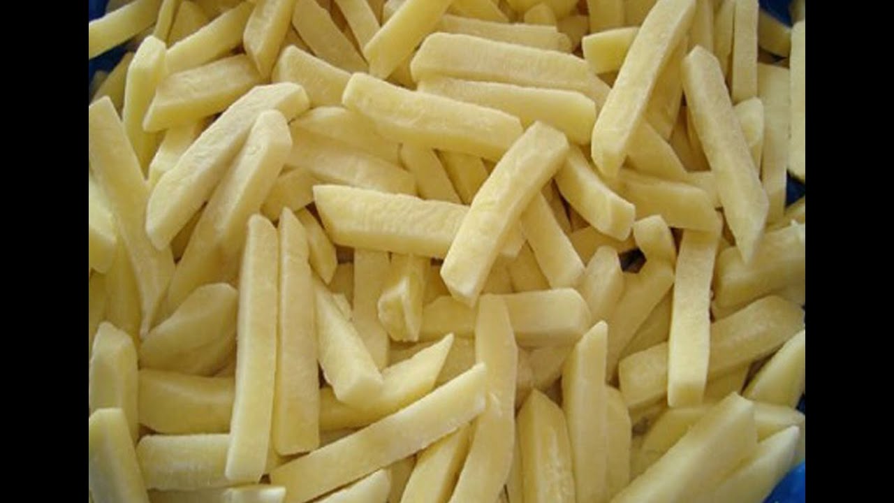 fully automatic French fries production plant - YouTube