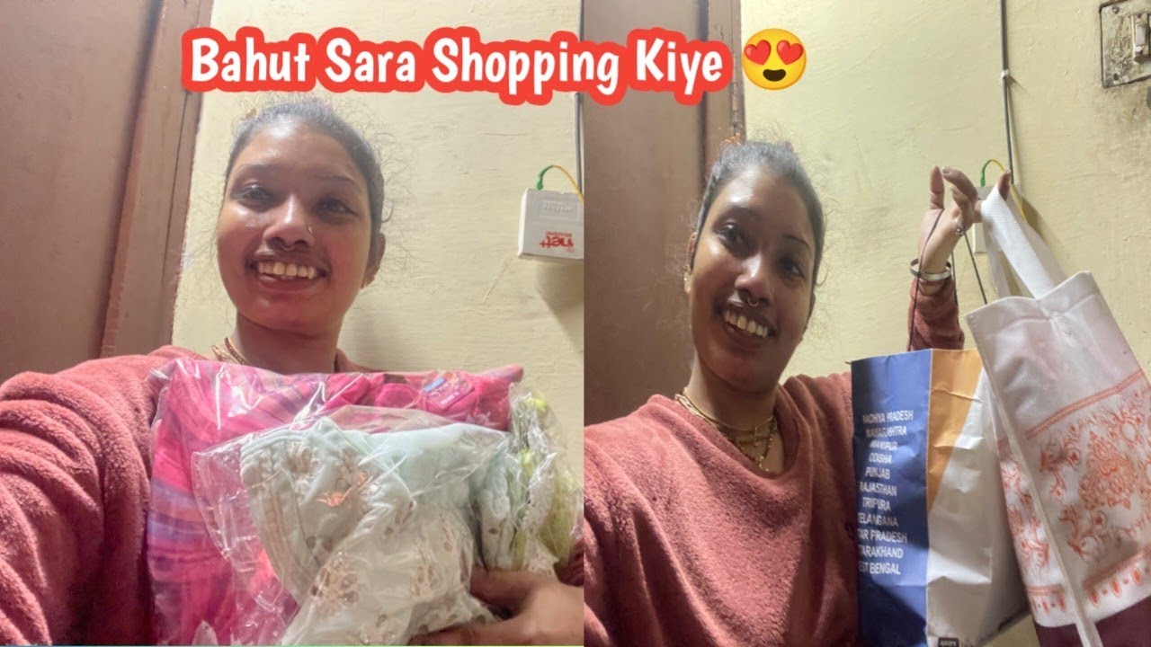 Aaj Mummy Bahut Sara Shopping Ki Mere Or Apne Liye 🥰|| AB Vlogs || 11 February 2024 - YouTube