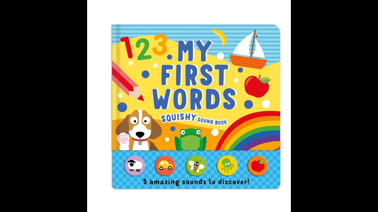 My First Words: Squishy Sound Book | Bookywooky.in - YouTube