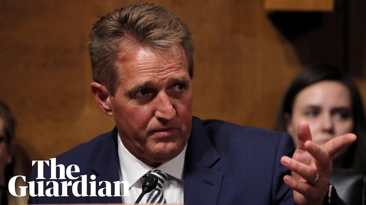 Senator Jeff Flake calls for a week's delay on floor vote for Kavanaugh ...