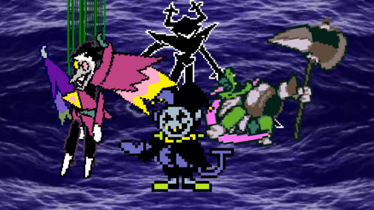 Deltarune: Chapter 4 Dojo Mod, Secret Boss Rush - YouTube