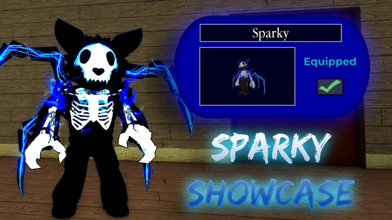 NEW SPARKY SKIN SHOWCASE - YouTube