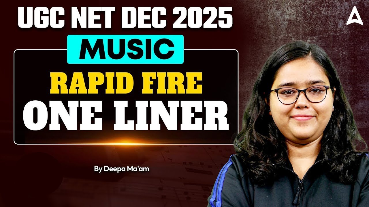 UGC NET Music | UGC NET Music Paper 2 Rapid Fire One Liner | UGC NET ...