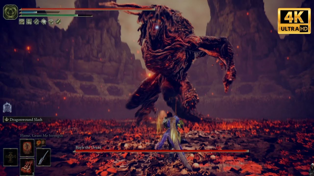 Elden ring | Shadow of the ErdTree | DLC | Bayle the Dread Boss Fight ...