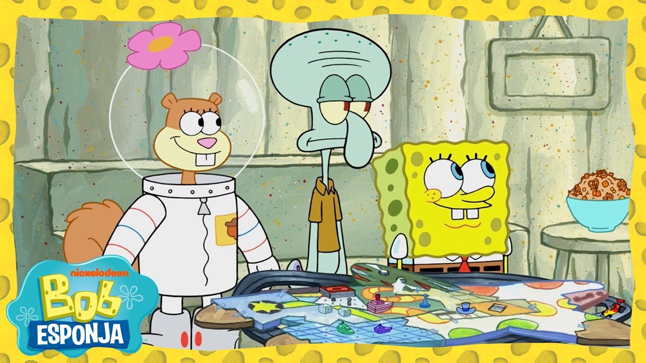 Bob Esponja | ¡Patricio inventa un nuevo juego de mesa! | Nickelodeon ...