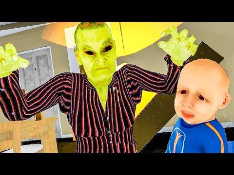 ZOMBİ OLUP TORUNUMUN KAFASINI YEDİM!! - Eren Nine vs Apotext Bebek