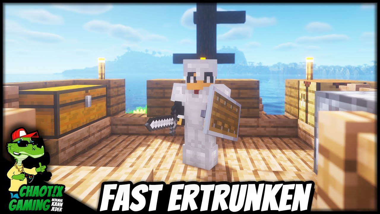 Minecraft Hardcore ★ Fast ertrunken #009 - YouTube