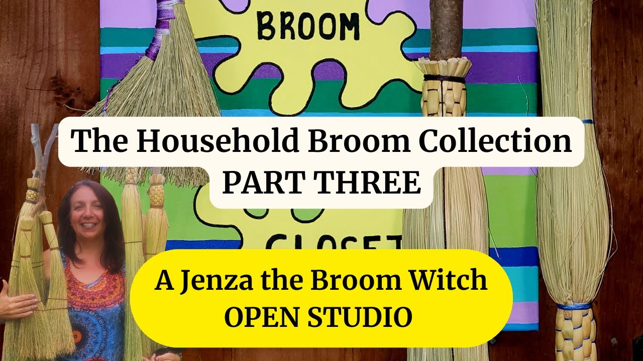 OPEN STUDIO: The Household Broom Collection Part 3 - YouTube