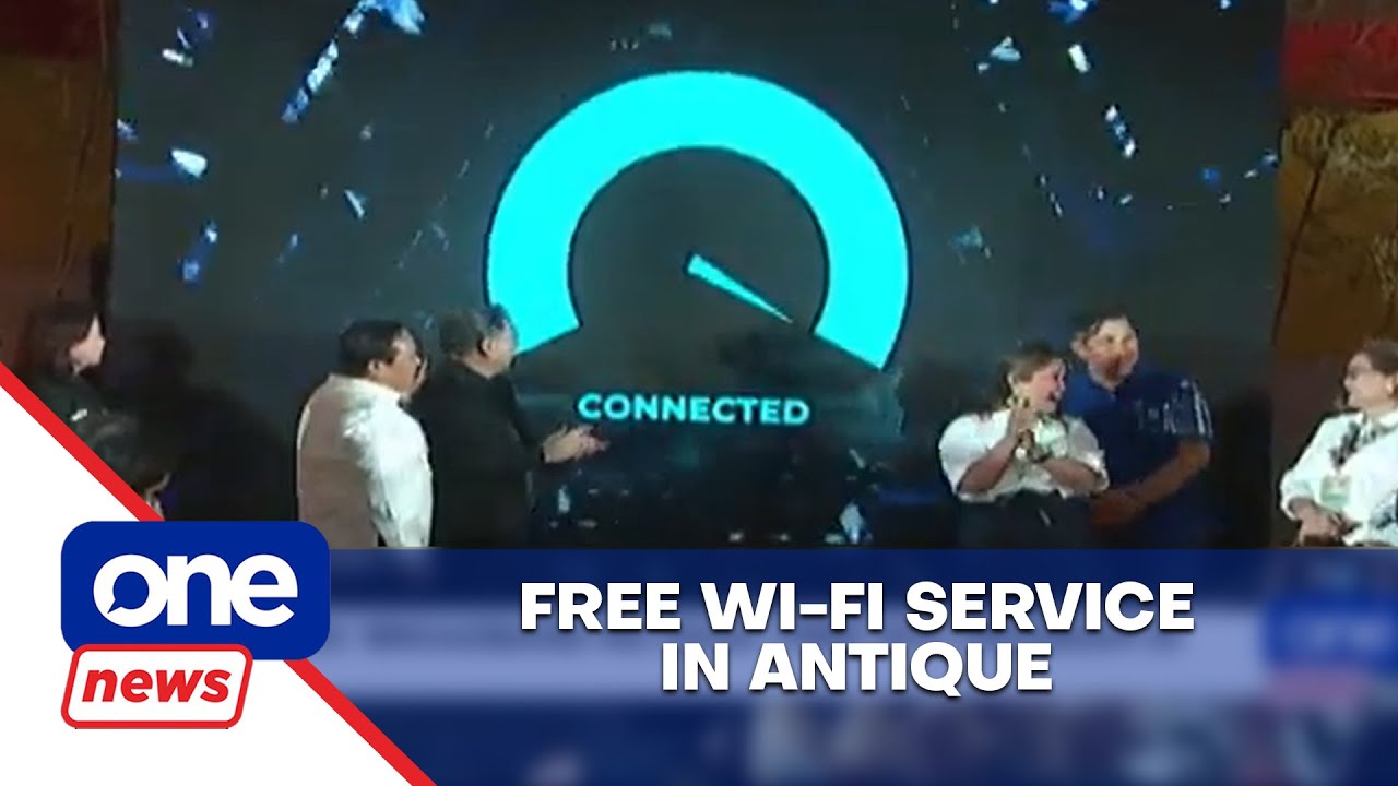 DICT launches ‘Broadband ng Masa’ in Antique - YouTube