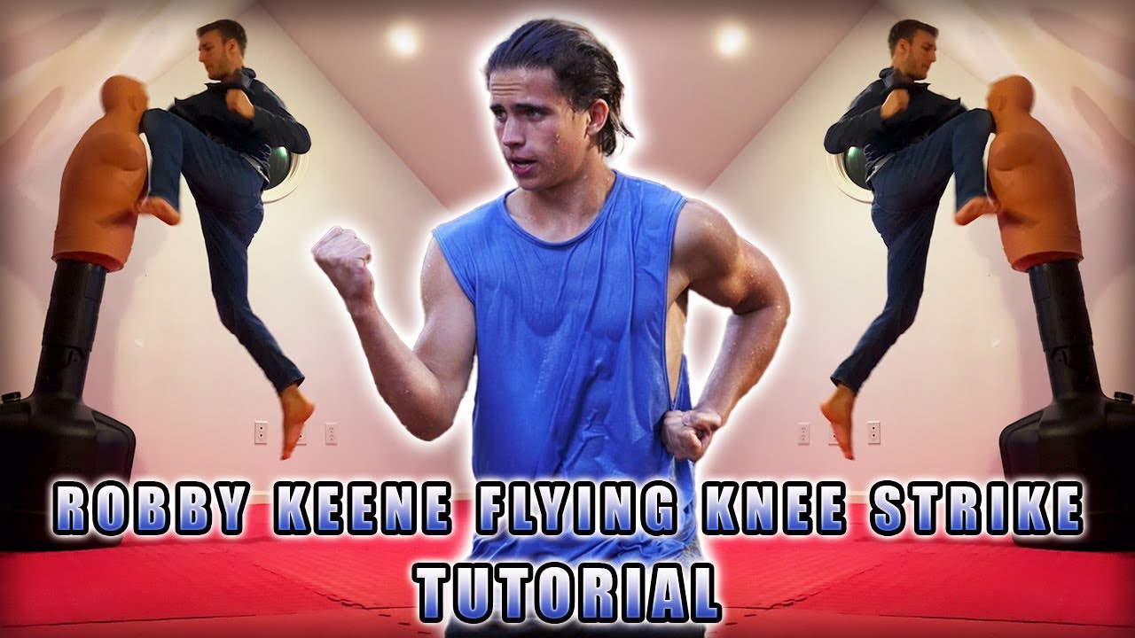 Robby Keene Flying Knee Strike Tutorial #shorts #cobrakai #martialarts ...