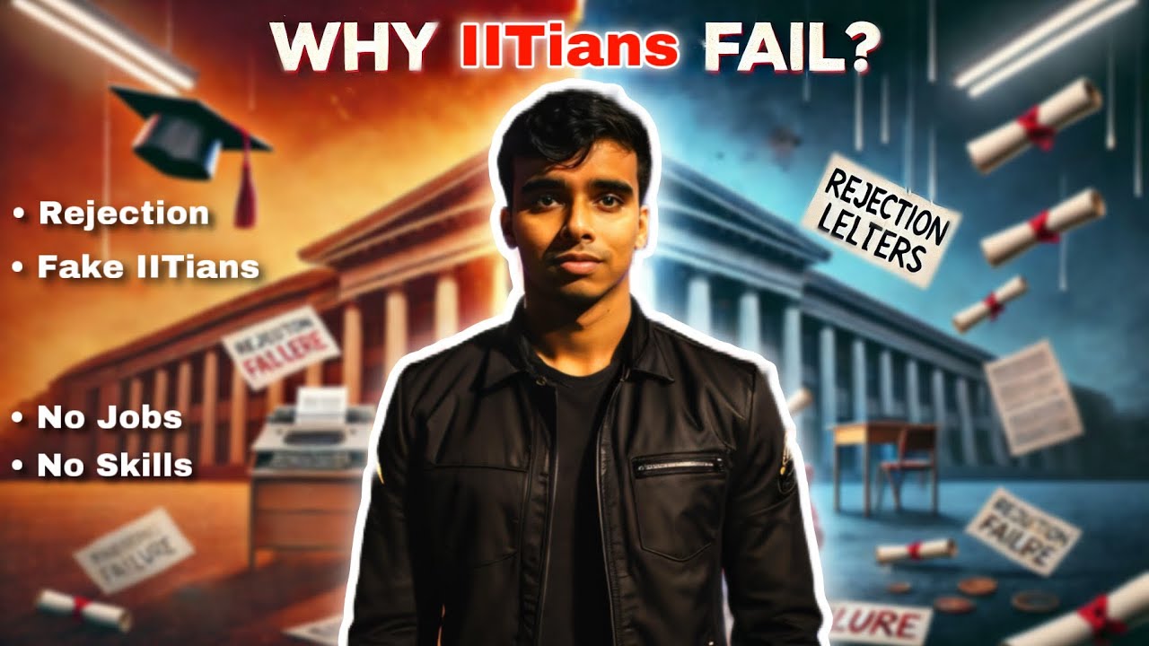 🔥 Why IITians FAIL? The Truth About Jobless IITians! - YouTube