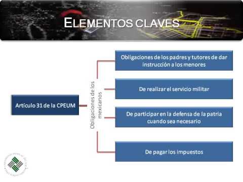 Artículo 31 de la Constitución Política de los Estados Unidos Mexicanos ...