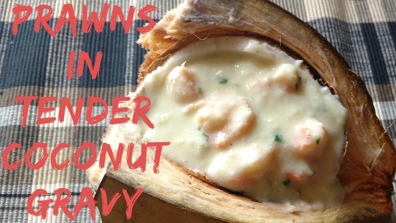 Prawns in tender Coconut || Bengali Daab-Chingri Recipe with a twist ...