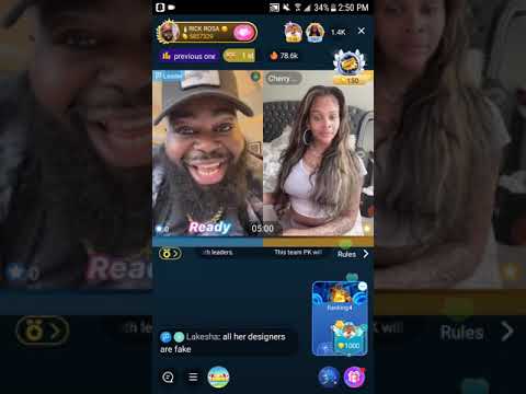 BIGO MESSY STREET READ CLIPS 8/24/21(TWISTED TEA TUESDAY) RICK ROSA & CHERRY THE BOOM 🍒🍒🍒PART2