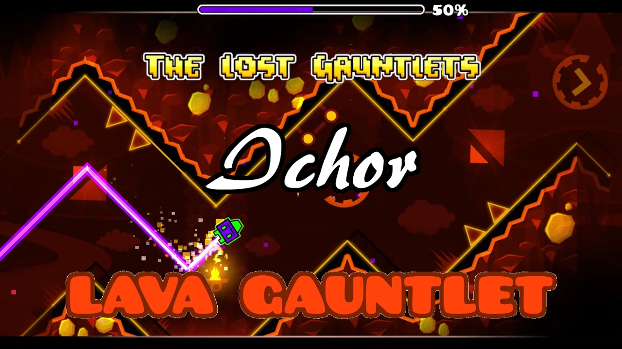 Geometry Dash [2.1] - Ichor (Lava Gauntlet) - By: DzRAS - YouTube