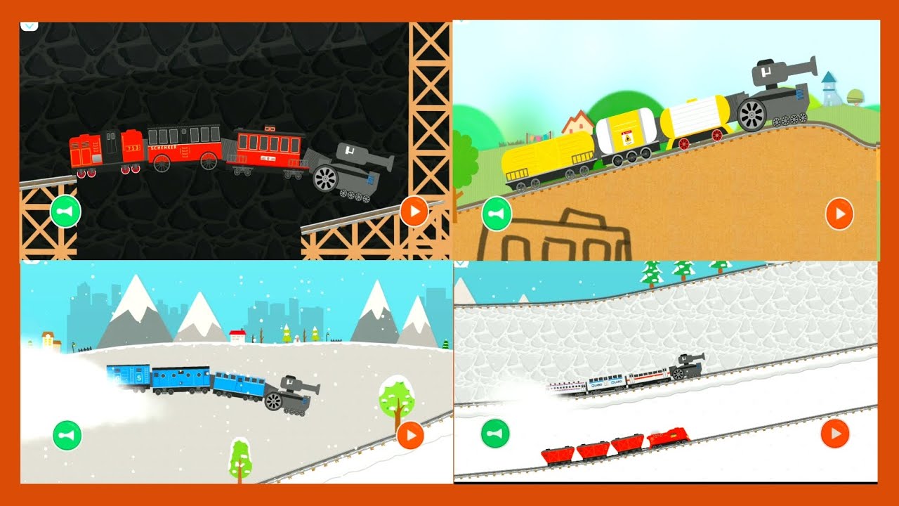 Build New Train | Tank Train super massive (4 Railroad ) in Labo brick ...