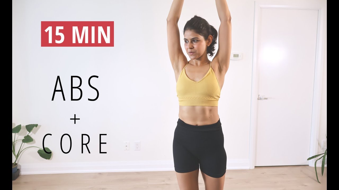 15 MIN WEIGHTED ABS | Dumbbell AB Workout | Intense Core | + Weights ...