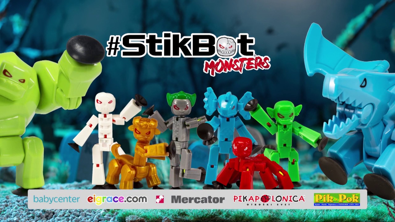 Stikbot Monsters igrače - YouTube