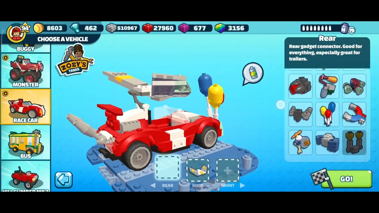 LHCA - Country Road, Race Car - Lego Hill Climb Adventures - YouTube