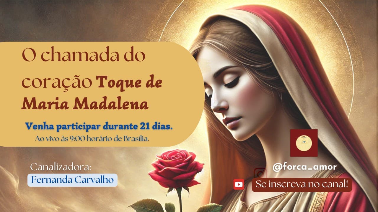 10° Dia Meditação com Toque de Maria Madalena - YouTube
