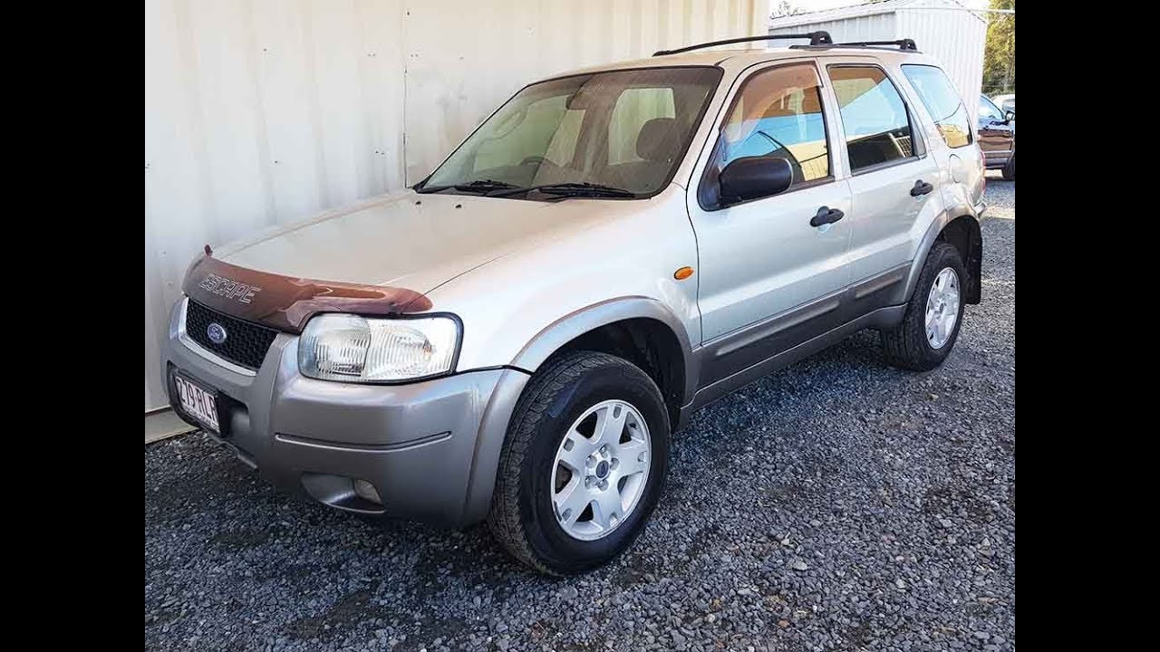 (SOLD) Automatic Cars. 4x4 SUV 4 cylinder Ford Escape Review 2004 short ...