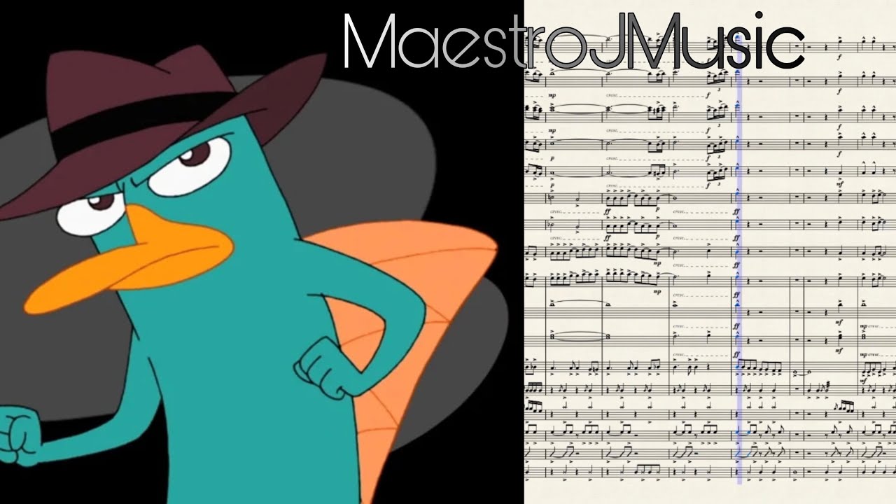 Perry the Platypus (Phineas and Ferb) | Randy Crenshaw | Marching Band ...