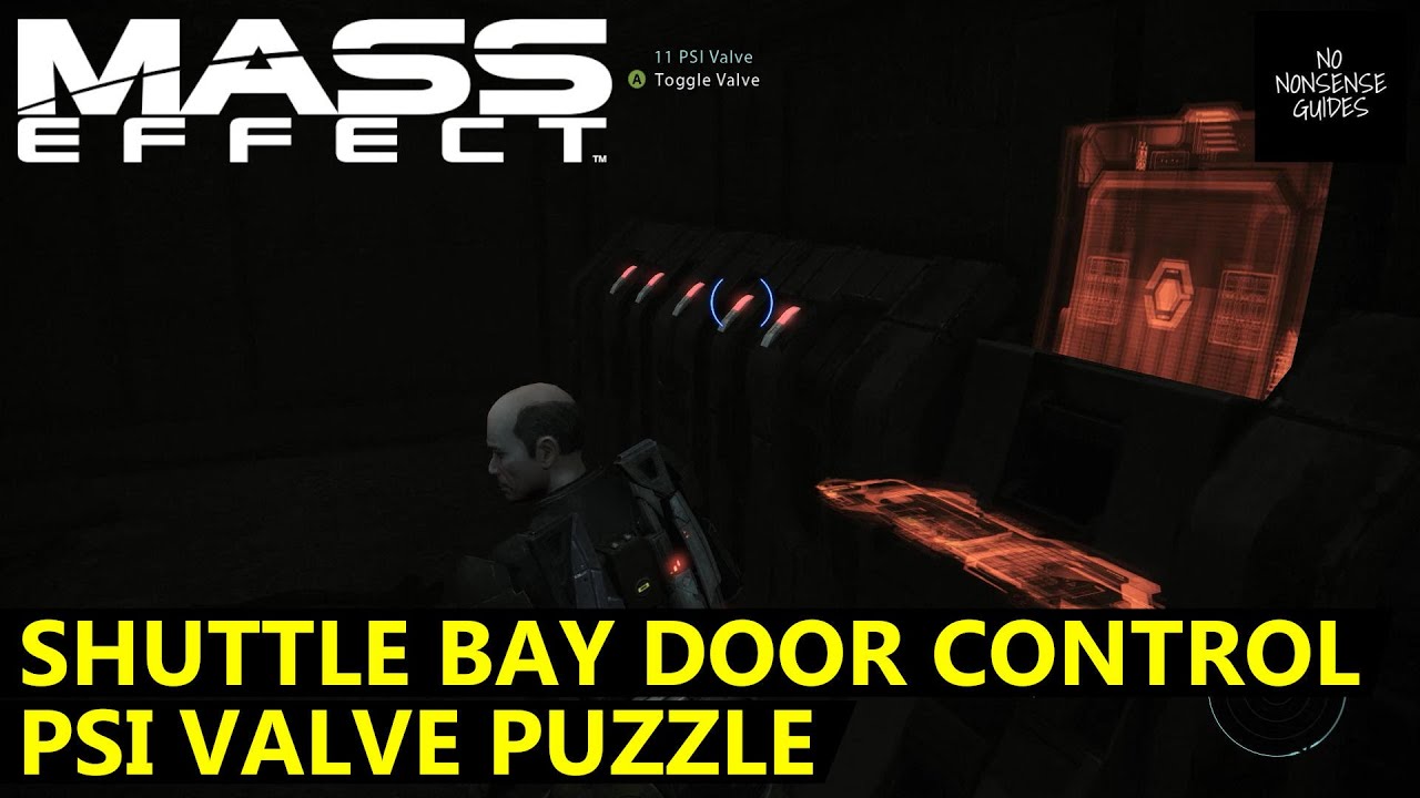 Mass Effect Shuttle Bay Door Control - Psi Valve Puzzle Solution ...