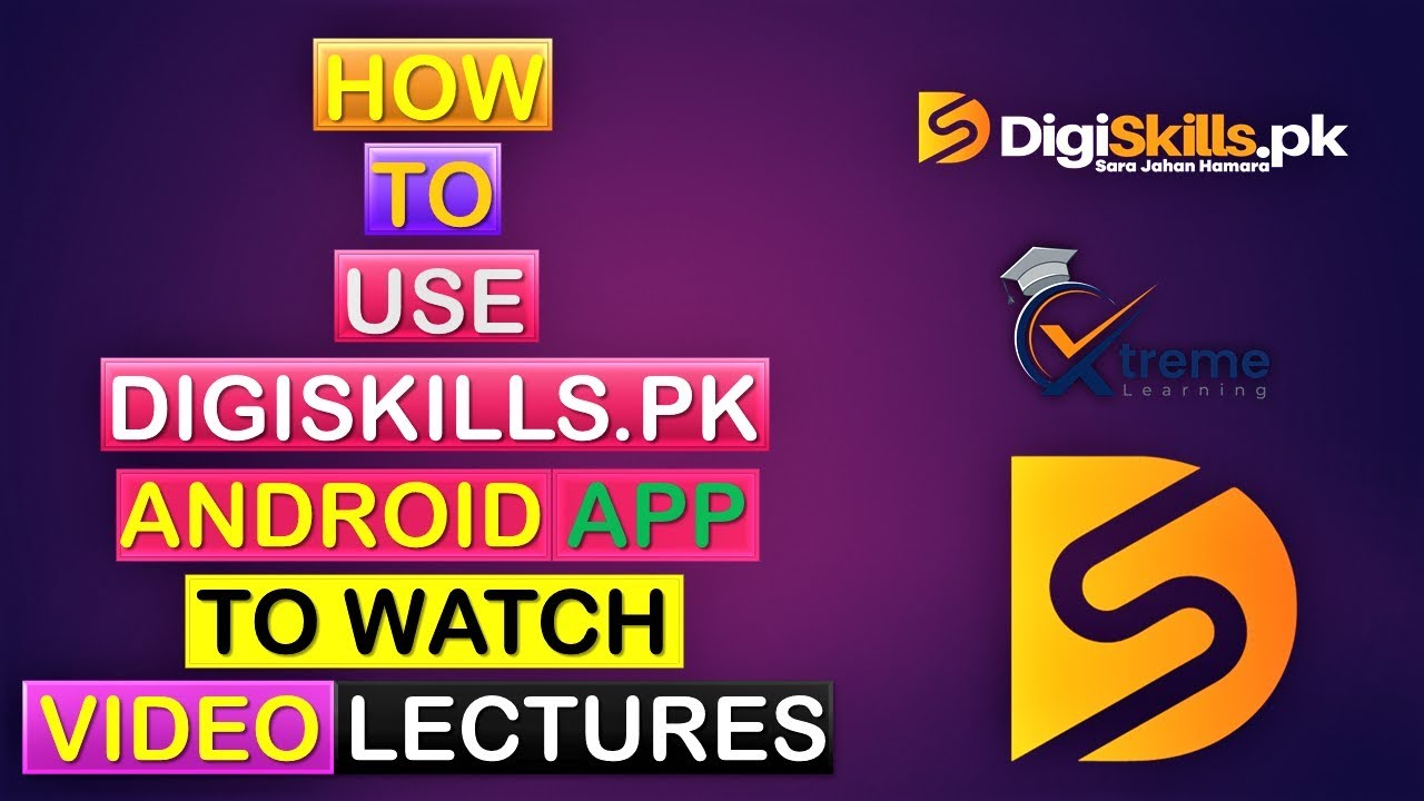 How to use Digiskills Android app to watch the videos - #Digiskills # ...