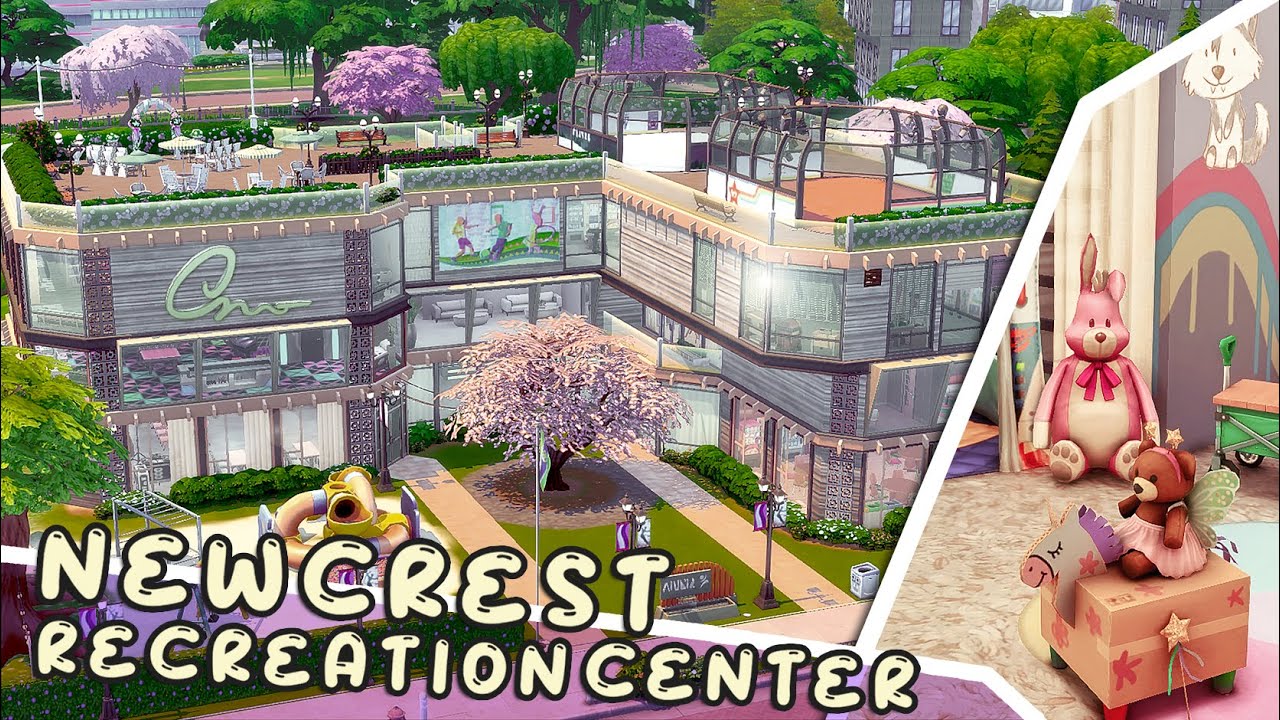 This Recreation Center in Newcrest Has Everything You Need 🌼 | The Sims ...